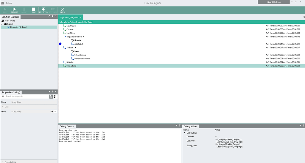 Cast String reference of an object to an object - Support - Linx Community